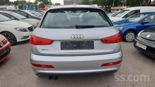 Pelēks Audi Q3 2014 Rīga, ar dzinēja tilpumu 1.40 L un nobraukumu 276 tūkst. km par 8500 €, foto 7 vietnē AUTOMOTO.COM.LV