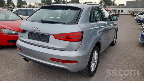 Pelēks Audi Q3 2014 Rīga, ar dzinēja tilpumu 1.40 L un nobraukumu 276 tūkst. km par 8500 €, foto 8 vietnē AUTOMOTO.COM.LV