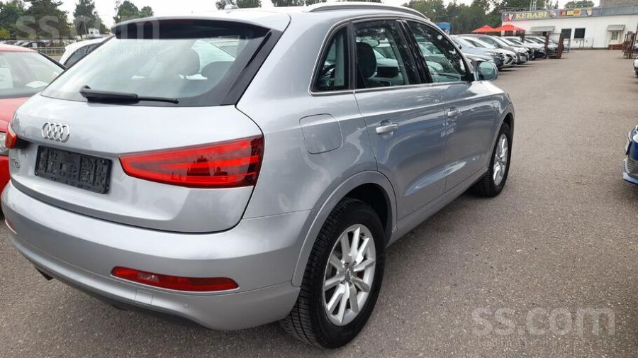 Pelēks Audi Q3 2014 Rīga, ar dzinēja tilpumu 1.40 L un nobraukumu 276 tūkst. km par 8500 €, foto 10 vietnē AUTOMOTO.COM.LV