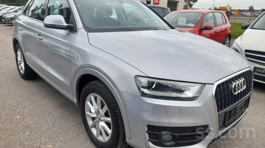 Pelēks Audi Q3 2014 Rīga, ar dzinēja tilpumu 1.40 L un nobraukumu 276 tūkst. km par 8500 €, foto 12 vietnē AUTOMOTO.COM.LV