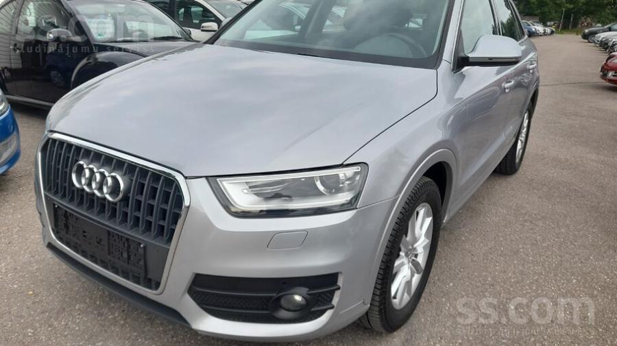 Pelēks Audi Q3 2014 Rīga, ar dzinēja tilpumu 1.40 L un nobraukumu 276 tūkst. km par 8500 €, foto 13 vietnē AUTOMOTO.COM.LV
