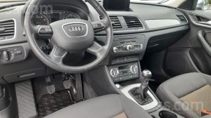 Pelēks Audi Q3 2014 Rīga, ar dzinēja tilpumu 1.40 L un nobraukumu 276 tūkst. km par 8500 €, foto 19 vietnē AUTOMOTO.COM.LV