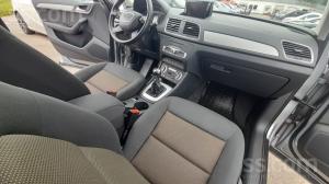 Pelēks Audi Q3 2014 Rīga, ar dzinēja tilpumu 1.40 L un nobraukumu 276 tūkst. km par 8500 €, foto 24 vietnē AUTOMOTO.COM.LV