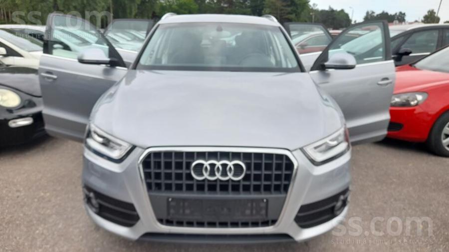 Pelēks Audi Q3 2014 Rīga, ar dzinēja tilpumu 1.40 L un nobraukumu 276 tūkst. km par 8500 €, foto 29 vietnē AUTOMOTO.COM.LV