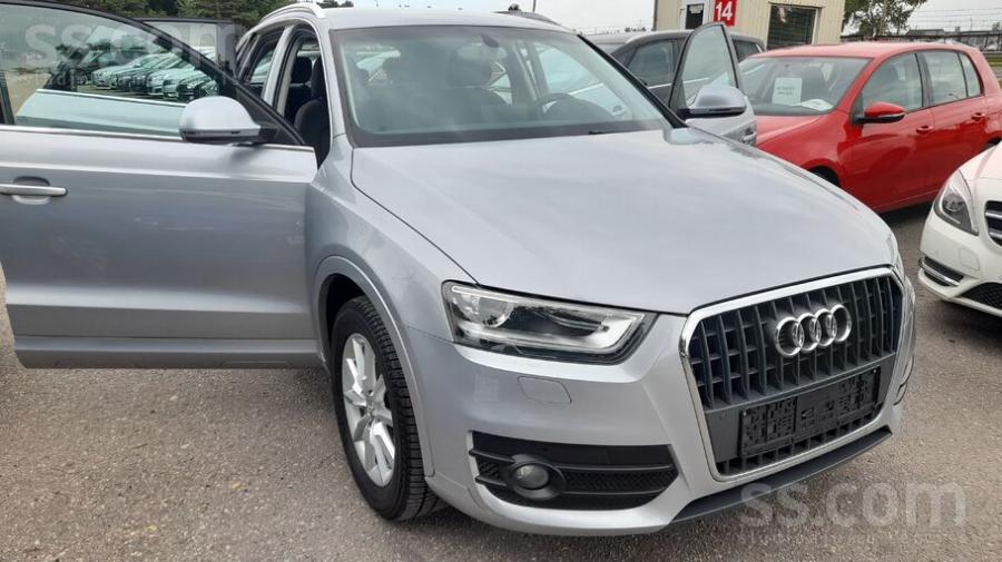 Pelēks Audi Q3 2014 Rīga, ar dzinēja tilpumu 1.40 L un nobraukumu 276 tūkst. km par 8500 €, foto 30 vietnē AUTOMOTO.COM.LV