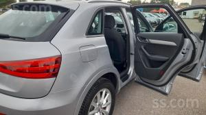 Pelēks Audi Q3 2014 Rīga, ar dzinēja tilpumu 1.40 L un nobraukumu 276 tūkst. km par 8500 €, foto 33 vietnē AUTOMOTO.COM.LV
