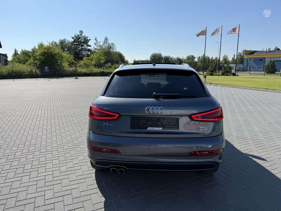 Pelēks Audi Q3 2014 Telšiai, ar dzinēja tilpumu 1.97 L un nobraukumu 132 tūkst. km par 12300 €, foto 6 vietnē AUTOMOTO.COM.LV