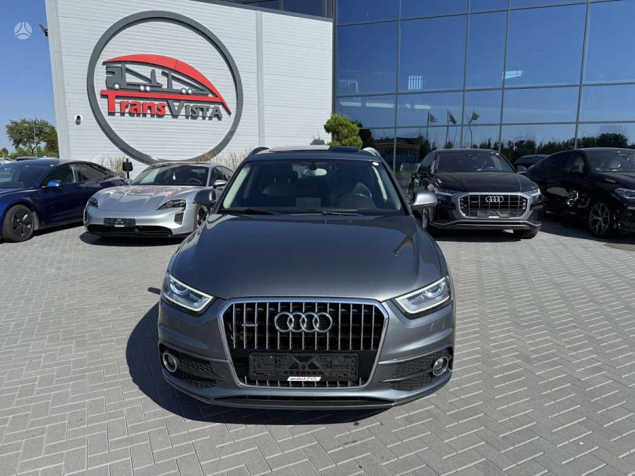 Pelēks Audi Q3 2014 Telšiai, ar dzinēja tilpumu 1.97 L un nobraukumu 132 tūkst. km par 12300 €, foto 11 vietnē AUTOMOTO.COM.LV