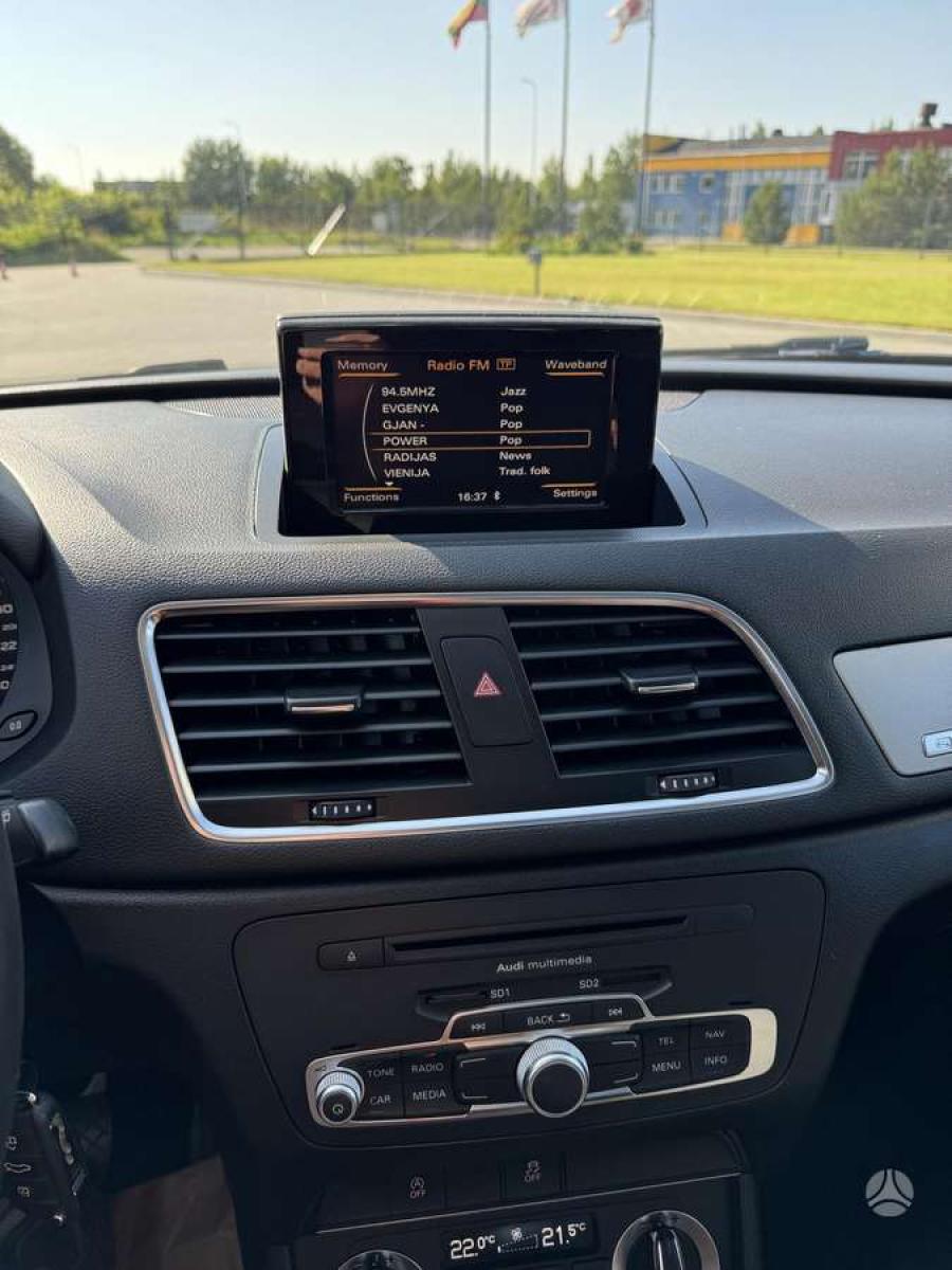 Pelēks Audi Q3 2014 Telšiai, ar dzinēja tilpumu 1.97 L un nobraukumu 132 tūkst. km par 12300 €, foto 26 vietnē AUTOMOTO.COM.LV