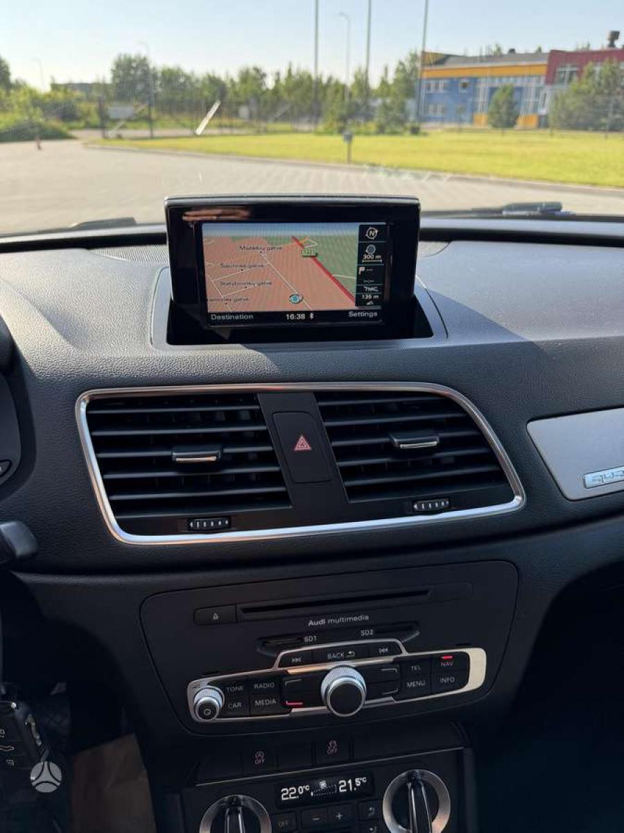 Pelēks Audi Q3 2014 Telšiai, ar dzinēja tilpumu 1.97 L un nobraukumu 132 tūkst. km par 12300 €, foto 31 vietnē AUTOMOTO.COM.LV