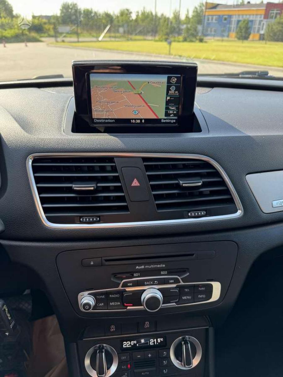 Pelēks Audi Q3 2014 Telšiai, ar dzinēja tilpumu 1.97 L un nobraukumu 132 tūkst. km par 12300 €, foto 32 vietnē AUTOMOTO.COM.LV