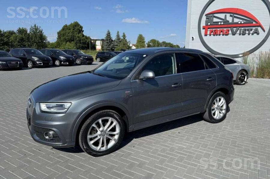 Pelēks Audi Q3 2014 Telšiai, ar dzinēja tilpumu 2.00 L un nobraukumu 131 tūkst. km par 12290 €, foto 3 vietnē AUTOMOTO.COM.LV