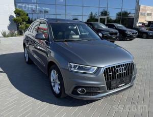 Pelēks Audi Q3 2014 Telšiai, ar dzinēja tilpumu 2.00 L un nobraukumu 131 tūkst. km par 12290 €, foto 5 vietnē AUTOMOTO.COM.LV