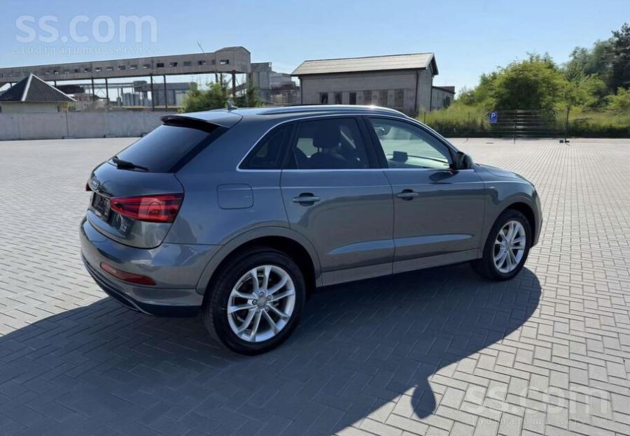 Pelēks Audi Q3 2014 Telšiai, ar dzinēja tilpumu 2.00 L un nobraukumu 131 tūkst. km par 12290 €, foto 7 vietnē AUTOMOTO.COM.LV