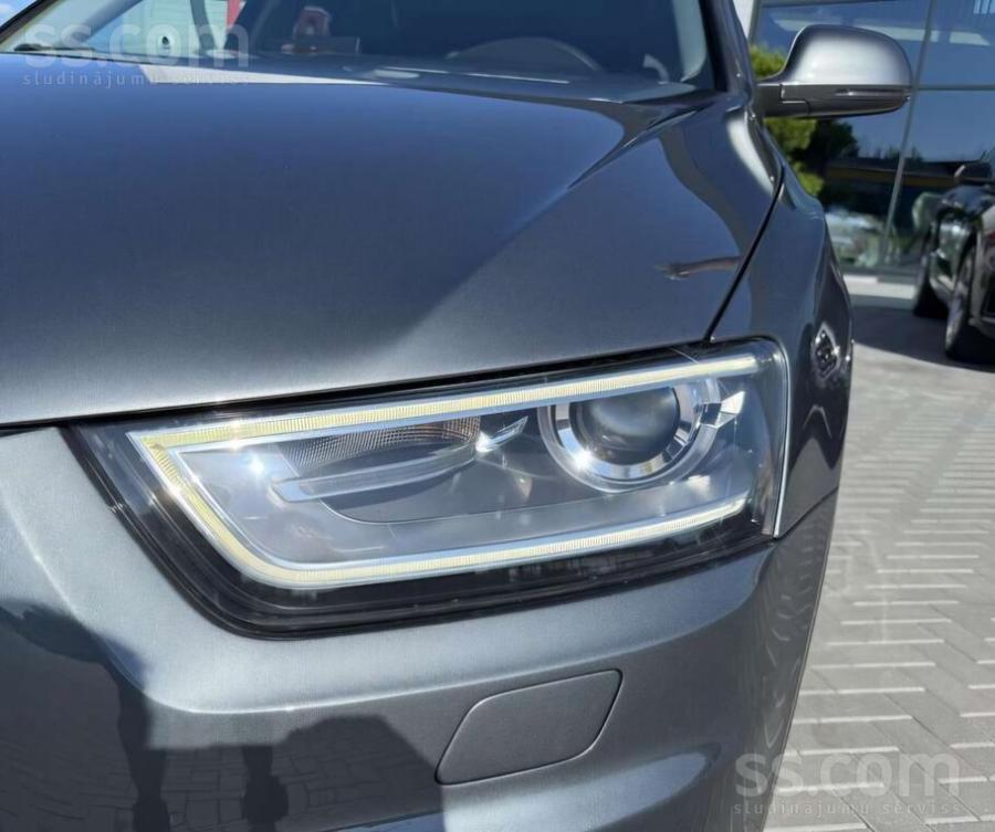 Pelēks Audi Q3 2014 Telšiai, ar dzinēja tilpumu 2.00 L un nobraukumu 131 tūkst. km par 12290 €, foto 24 vietnē AUTOMOTO.COM.LV