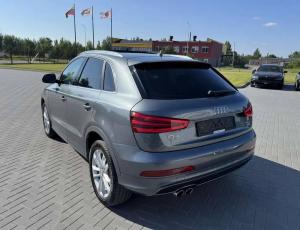 Pelēks Audi Q3 2014 Telšiai, ar dzinēja tilpumu 2.00 L un nobraukumu 131 tūkst. km par 12290 €, foto 8 vietnē AUTOMOTO.COM.LV
