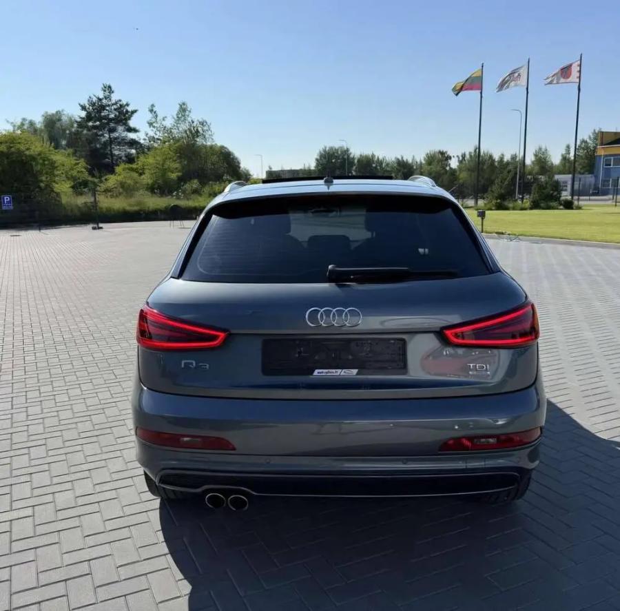 Pelēks Audi Q3 2014 Telšiai, ar dzinēja tilpumu 2.00 L un nobraukumu 131 tūkst. km par 12290 €, foto 9 vietnē AUTOMOTO.COM.LV