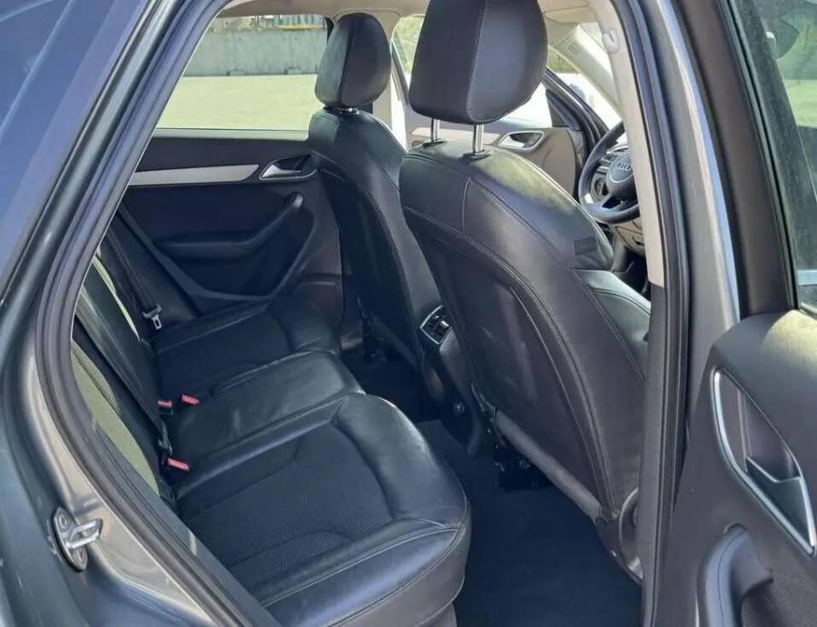 Pelēks Audi Q3 2014 Telšiai, ar dzinēja tilpumu 2.00 L un nobraukumu 131 tūkst. km par 12290 €, foto 17 vietnē AUTOMOTO.COM.LV