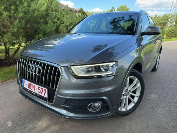 Pelēks Audi Q3 2014 Viļņa, ar dzinēja tilpumu 1.97 L un nobraukumu 300 tūkst. km par 10150 €, foto 2 vietnē AUTOMOTO.COM.LV
