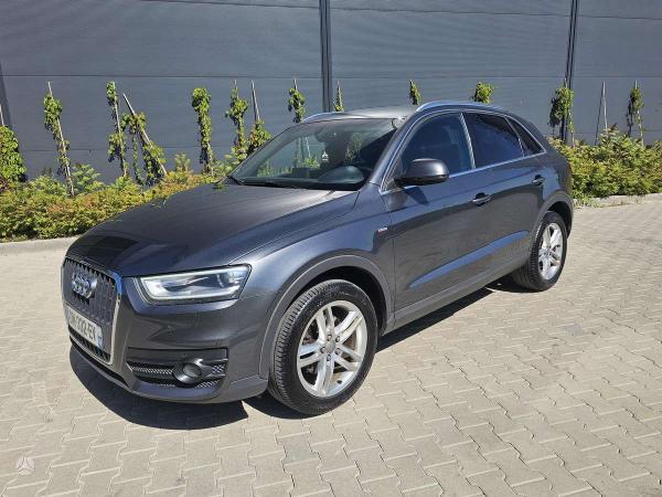 Pelēks Audi Q3 2014 Viļņa, ar dzinēja tilpumu 2.00 L un nobraukumu 264 tūkst. km par 10350 €, foto 1 vietnē AUTOMOTO.COM.LV