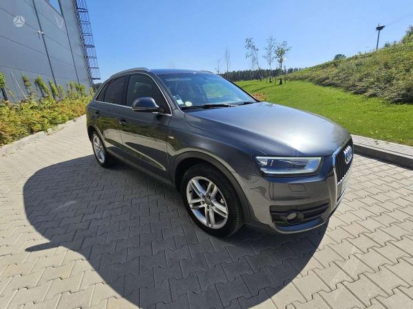 Pelēks Audi Q3 2014 Viļņa, ar dzinēja tilpumu 2.00 L un nobraukumu 264 tūkst. km par 10350 €, foto 5 vietnē AUTOMOTO.COM.LV
