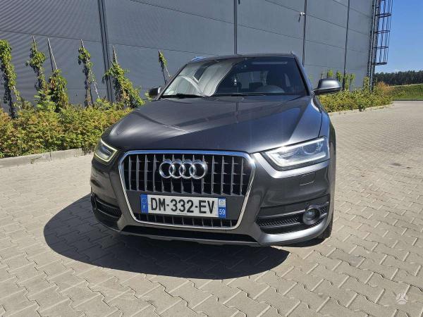 Pelēks Audi Q3 2014 Viļņa, ar dzinēja tilpumu 2.00 L un nobraukumu 264 tūkst. km par 10350 €, foto 6 vietnē AUTOMOTO.COM.LV