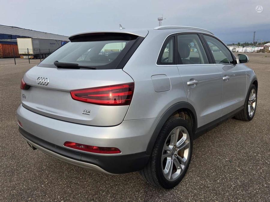 Grey Audi Q3 2014 in Kaunas, with an engine capacity of 1.97 L and mileage of 219 thousand km for 11000 €, photo 6 on AUTOMOTO.COM.LV