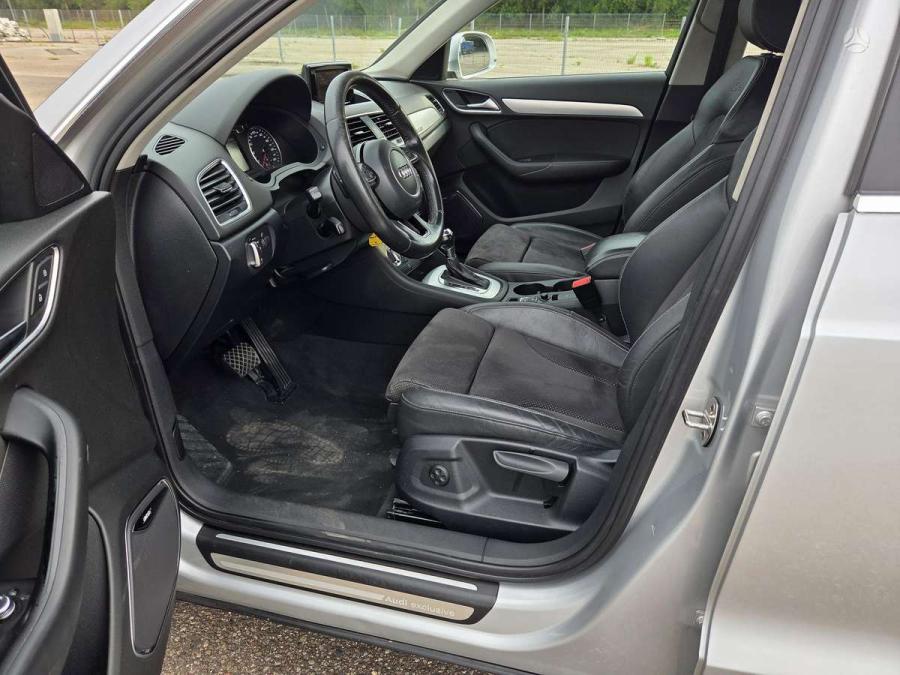 Grey Audi Q3 2014 in Kaunas, with an engine capacity of 1.97 L and mileage of 219 thousand km for 11000 €, photo 10 on AUTOMOTO.COM.LV