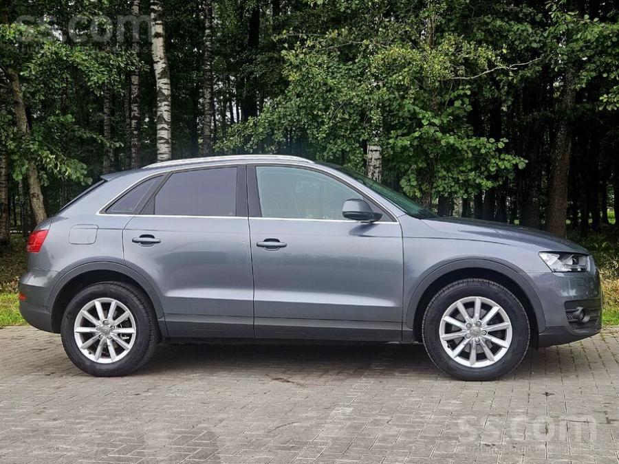 Pelēks Audi Q3 2014 Rīga, ar dzinēja tilpumu 2.00 L un nobraukumu 333 tūkst. km par 12300 €, foto 3 vietnē AUTOMOTO.COM.LV