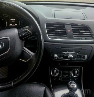 Pelēks Audi Q3 2014 Rīga, ar dzinēja tilpumu 2.00 L un nobraukumu 333 tūkst. km par 12300 €, foto 6 vietnē AUTOMOTO.COM.LV