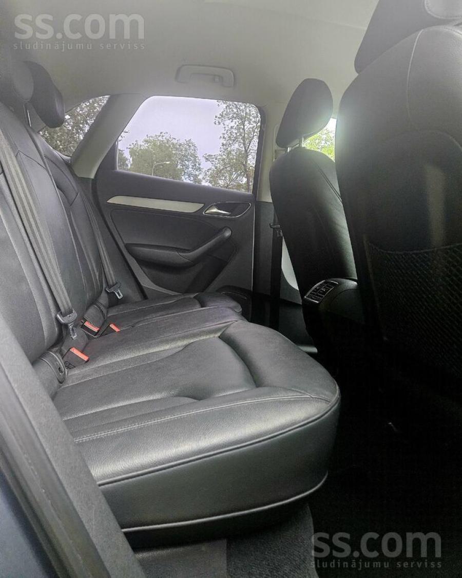 Pelēks Audi Q3 2014 Rīga, ar dzinēja tilpumu 2.00 L un nobraukumu 333 tūkst. km par 12300 €, foto 10 vietnē AUTOMOTO.COM.LV