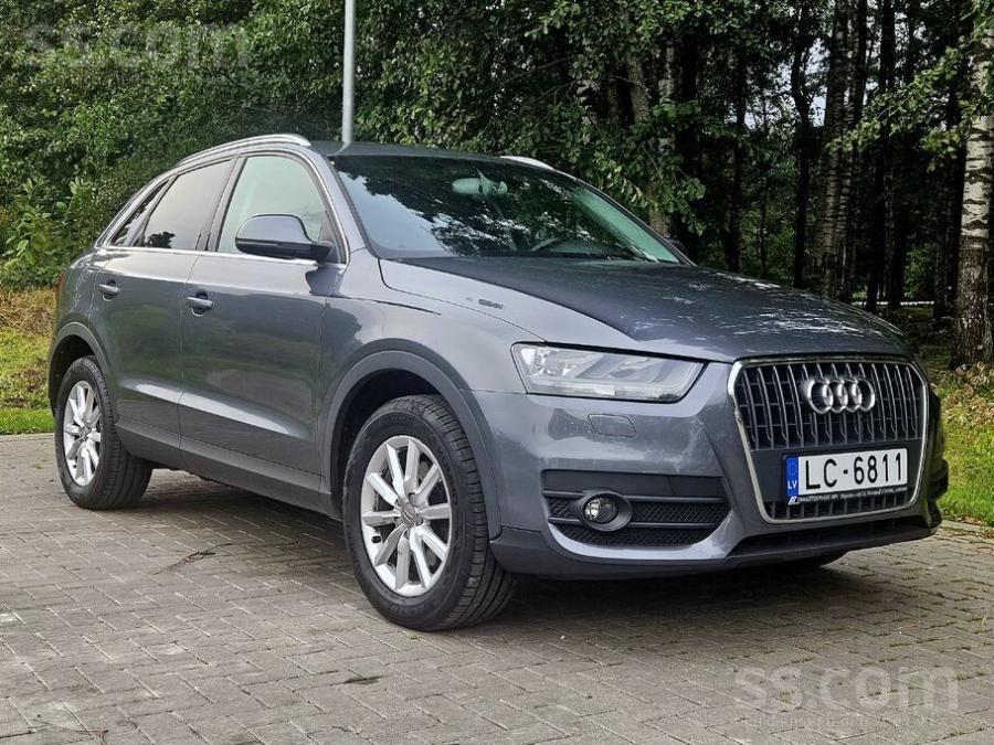 Pelēks Audi Q3 2014 Rīga, ar dzinēja tilpumu 2.00 L un nobraukumu 333 tūkst. km par 12300 €, foto 12 vietnē AUTOMOTO.COM.LV