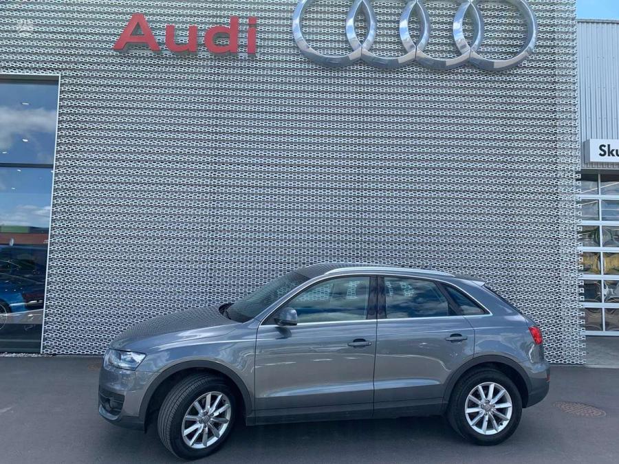 Grey Audi Q3 2014 in Kaunas, with an engine capacity of 1.97 L and mileage of 237 thousand km for 7900 €, photo 3 on AUTOMOTO.COM.LV