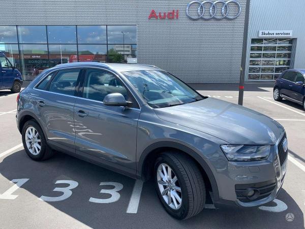 Pelēks Audi Q3 2014 Kauņa, ar dzinēja tilpumu 1.97 L un nobraukumu 237 tūkst. km par 7900 €, foto 5 vietnē AUTOMOTO.COM.LV