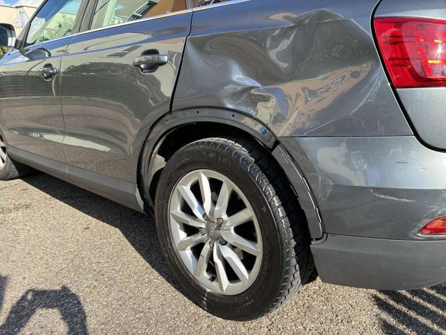 Grey Audi Q3 2014 in Kaunas, with an engine capacity of 1.97 L and mileage of 237 thousand km for 7900 €, photo 14 on AUTOMOTO.COM.LV