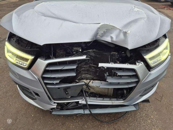 Grey Audi Q3 2015 in Siauliai, with an engine capacity of 1.98 L and mileage of 109 thousand km for 6300 €, photo 3 on AUTOMOTO.COM.LV