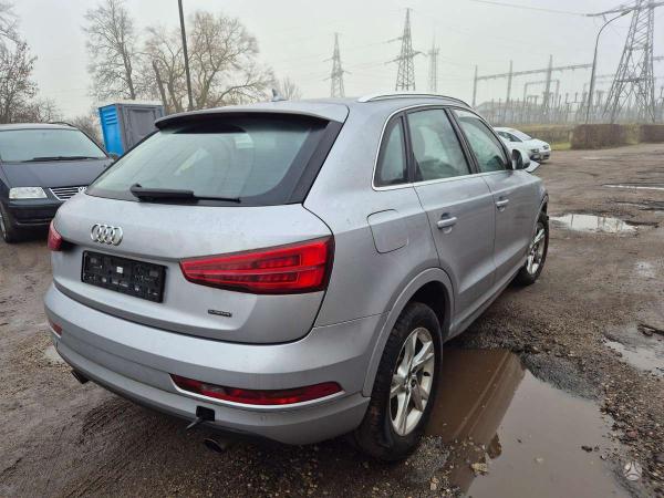 Grey Audi Q3 2015 in Siauliai, with an engine capacity of 1.98 L and mileage of 109 thousand km for 6300 €, photo 4 on AUTOMOTO.COM.LV