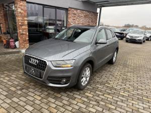 Grey Audi Q3 2015 in Talsi, with an engine capacity of 2.00 L and mileage of 195 thousand km for 13970 €, photo  on AUTOMOTO.COM.LV