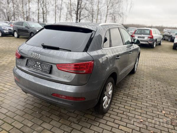Pelēks Audi Q3 2015 Talsi, ar dzinēja tilpumu 2.00 L un nobraukumu 195 tūkst. km par 13970 €, foto 4 vietnē AUTOMOTO.COM.LV