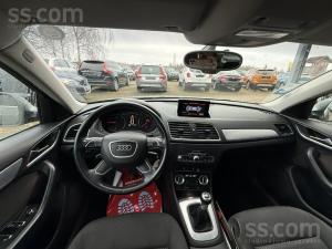 Grey Audi Q3 2015 in Talsi, with an engine capacity of 2.00 L and mileage of 195 thousand km for 13970 €, photo 10 on AUTOMOTO.COM.LV