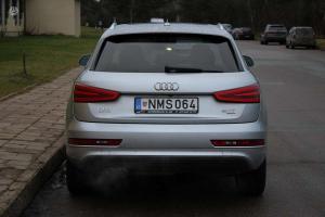 Grey Audi Q3 2015 in Vilnius, with an engine capacity of 1.98 L and mileage of 262 thousand km for 10900 €, photo 5 on AUTOMOTO.COM.LV