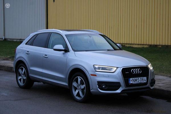 Pelēks Audi Q3 2015 Viļņa, ar dzinēja tilpumu 1.98 L un nobraukumu 262 tūkst. km par 10900 €, foto 8 vietnē AUTOMOTO.COM.LV