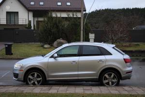 Pelēks Audi Q3 2015 Viļņa, ar dzinēja tilpumu 1.98 L un nobraukumu 262 tūkst. km par 10400 €, foto 2 vietnē AUTOMOTO.COM.LV