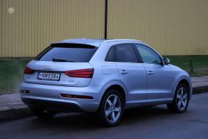 Pelēks Audi Q3 2015 Viļņa, ar dzinēja tilpumu 1.98 L un nobraukumu 262 tūkst. km par 10400 €, foto 5 vietnē AUTOMOTO.COM.LV