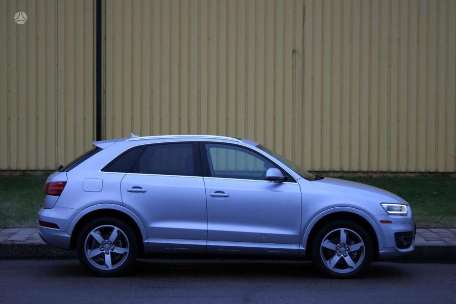 Pelēks Audi Q3 2015 Viļņa, ar dzinēja tilpumu 1.98 L un nobraukumu 262 tūkst. km par 10400 €, foto 6 vietnē AUTOMOTO.COM.LV