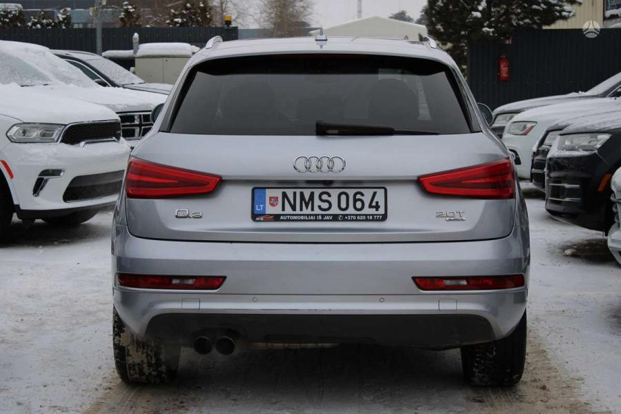 Pelēks Audi Q3 2015 Viļņa, ar dzinēja tilpumu 1.98 L un nobraukumu 262 tūkst. km par 10399 €, foto 4 vietnē AUTOMOTO.COM.LV