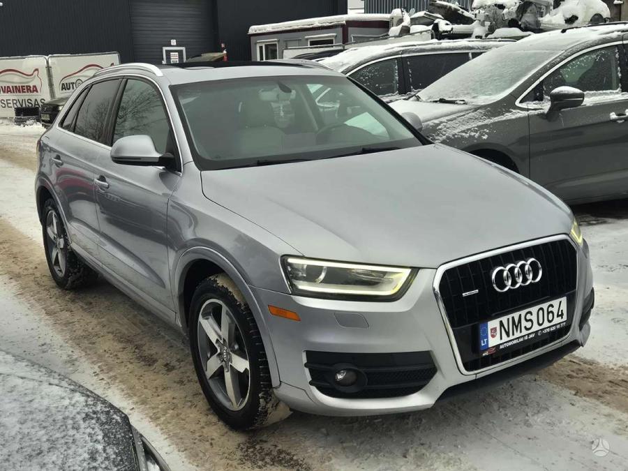 Pelēks Audi Q3 2015 Viļņa, ar dzinēja tilpumu 1.98 L un nobraukumu 262 tūkst. km par 10399 €, foto 6 vietnē AUTOMOTO.COM.LV