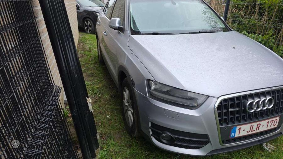 Grey Audi Q3 2015 in Siauliai, with an engine capacity of 1.97 L and mileage of 256 thousand km for 6200 €, photo 5 on AUTOMOTO.COM.LV