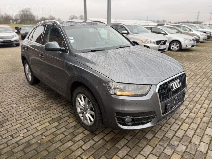 Pelēks Audi Q3 2015 Talsi, ar dzinēja tilpumu 2.00 L un nobraukumu 195 tūkst. km par 13970 €, foto 6 vietnē AUTOMOTO.COM.LV