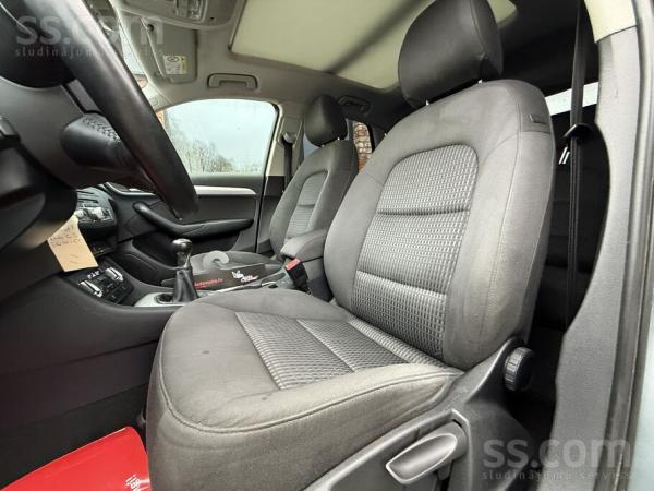 Grey Audi Q3 2015 in Talsi, with an engine capacity of 2.00 L and mileage of 195 thousand km for 13970 €, photo 7 on AUTOMOTO.COM.LV